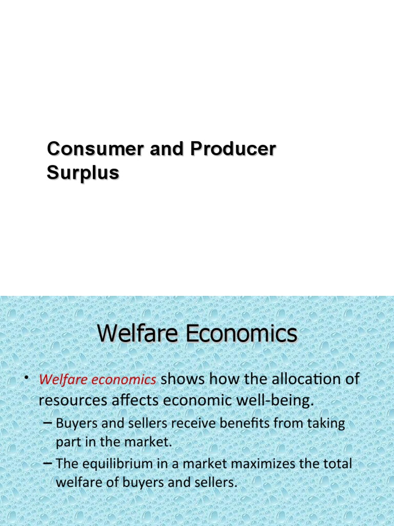 Consumers and Producers Surplus05 | PDF | Economic Surplus | Economic ...