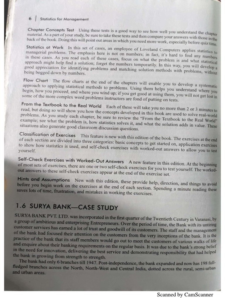 Surya Bank Case Study and Questionnaire PDF | PDF