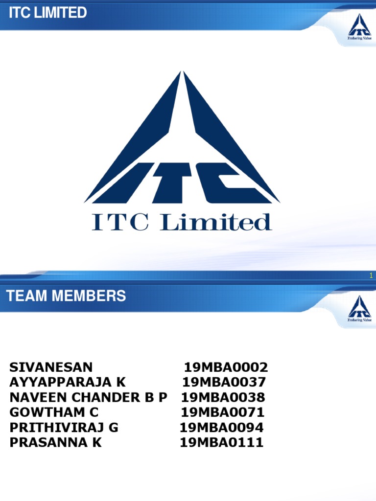 ITC-CSR Presentation | PDF | Economies | Business