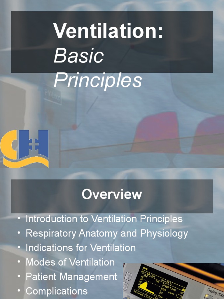 Ventilation:: Basic Principles | PDF | Respiratory System | Animal ...