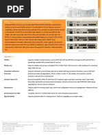 Raisecom - RAX700 Series Datasheet | PDF | Network Switch | Ethernet