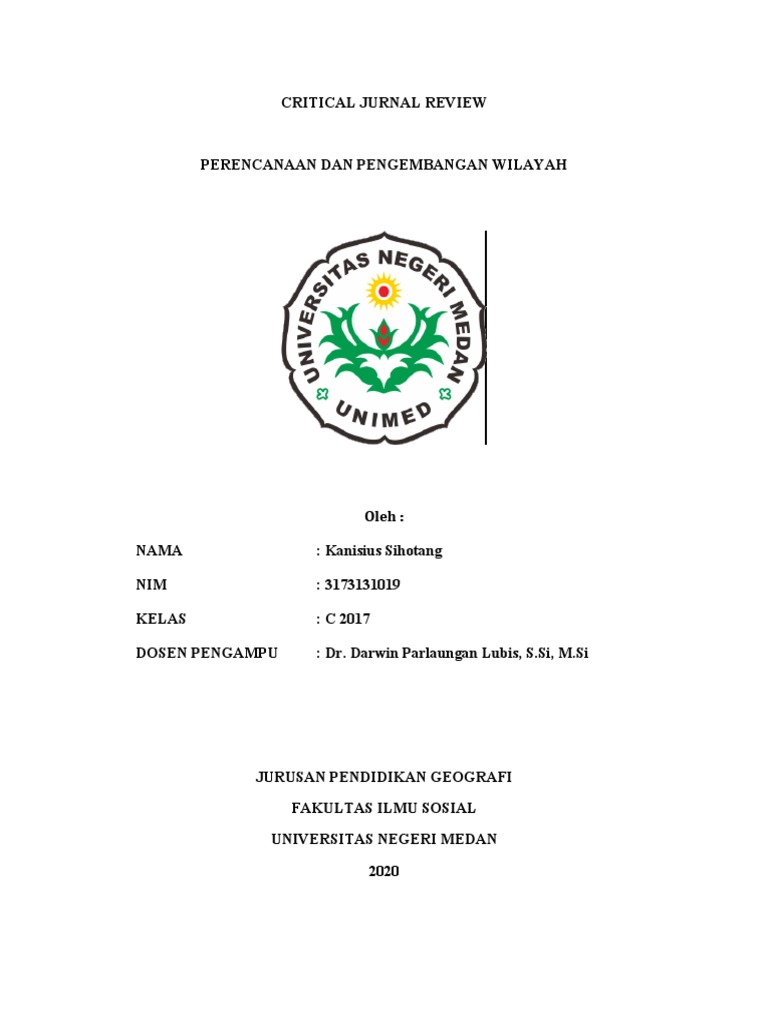Critical Jurnal Review PPW | PDF | Teknologi & Rekayasa