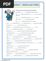 Past Time Words: Grammar Worksheet | PDF | Language Mechanics | Grammar