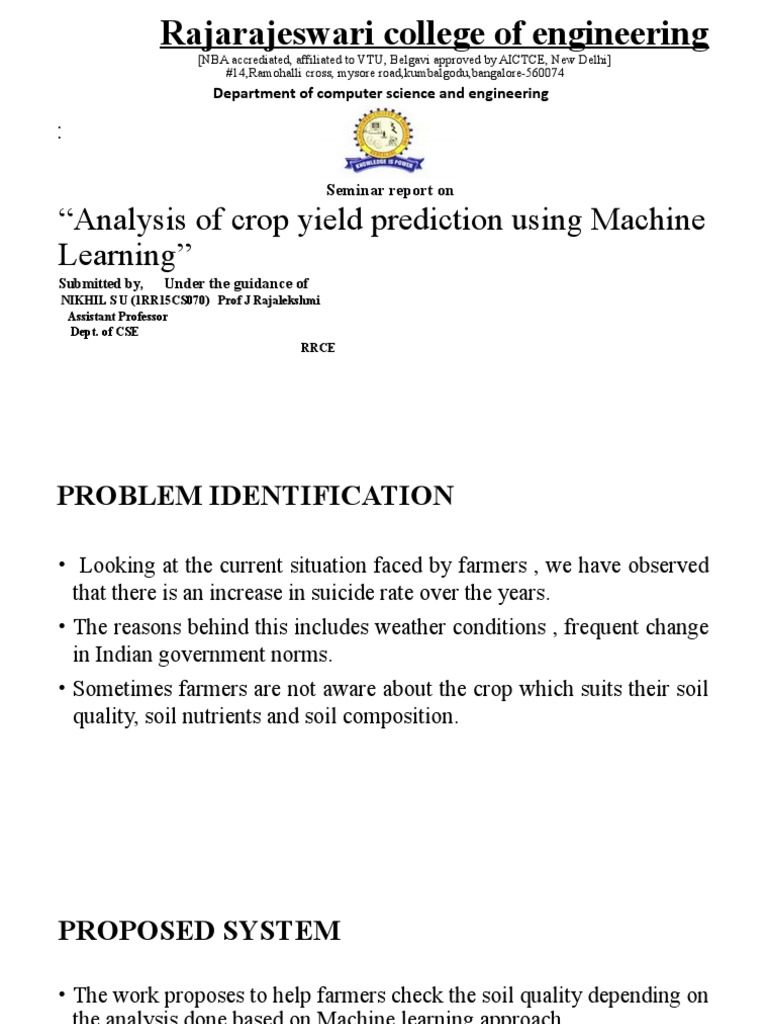 SEMINAR | PDF | Machine Learning | Applied Mathematics