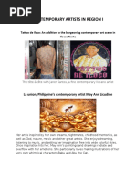 Bicolano Artists: Contemporary Expressions | PDF | Cognition | Paintings