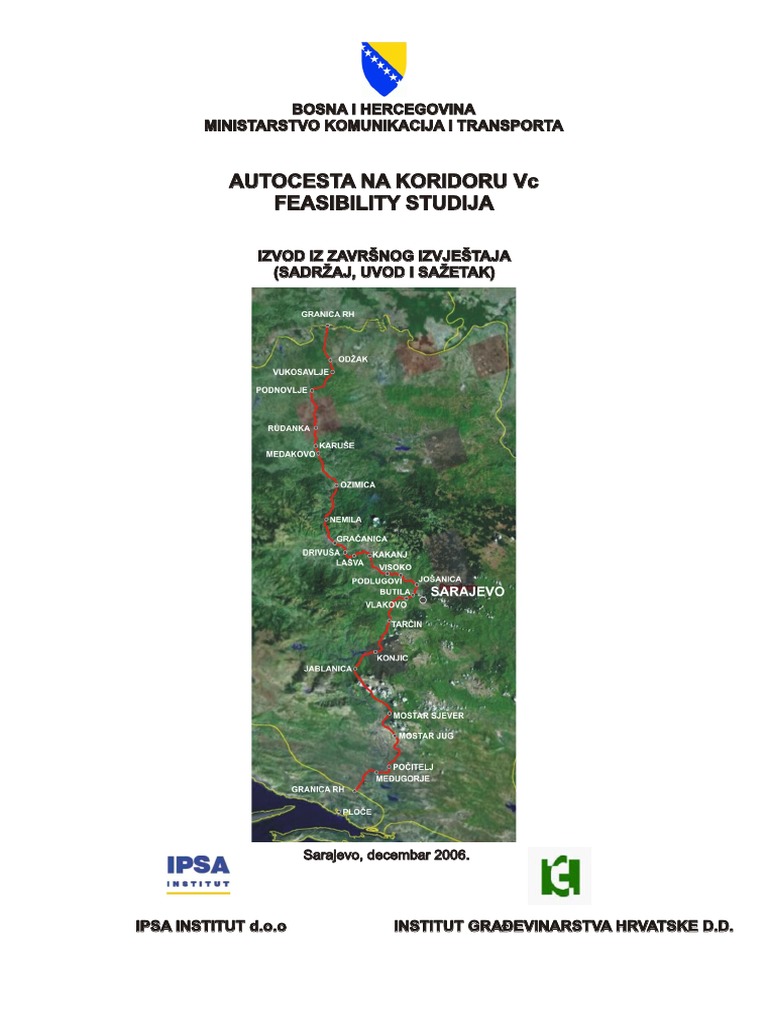 Studija Auto Ceste PDF | PDF