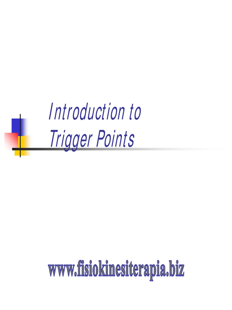 Trigger Points | PDF | Myofascial Trigger Point | Muscle