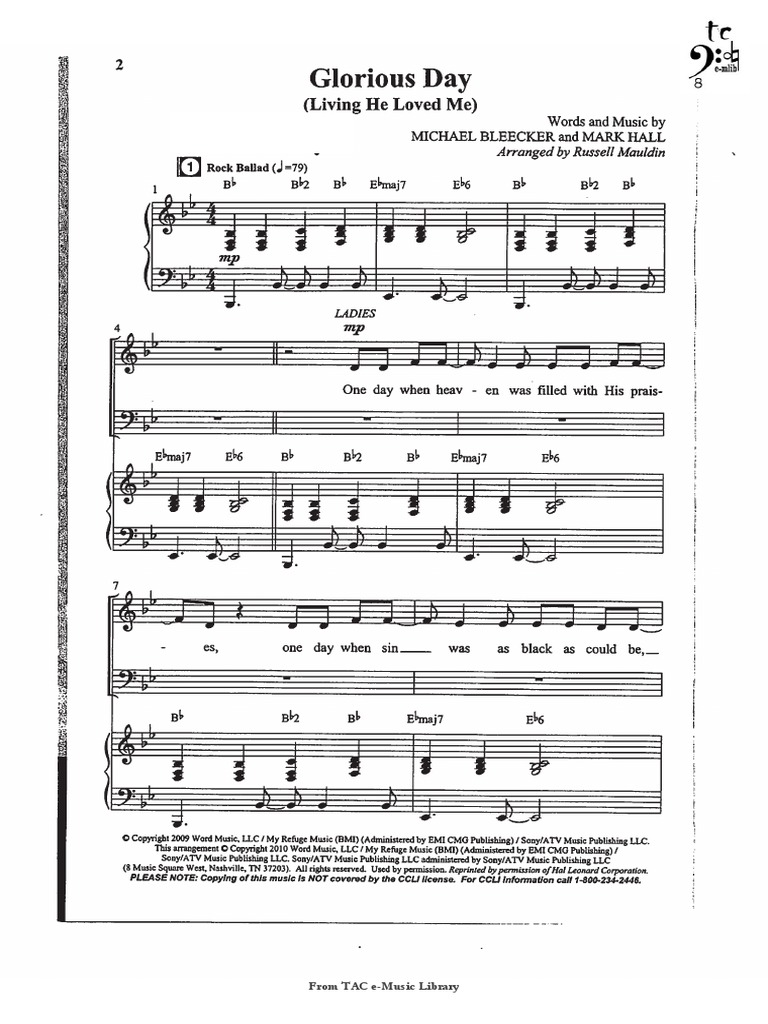 Glorious Day PDF | PDF