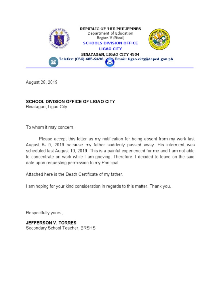 Letter For Consideration | PDF