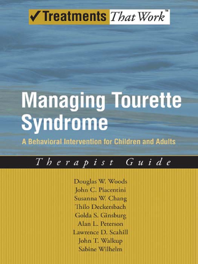 Managing Tourette Syndrome - A Behavioral Intervention For Children and ...