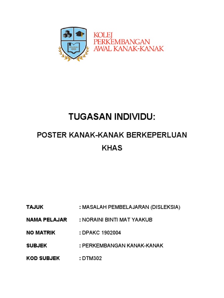 Tugasan Individu Poster | PDF