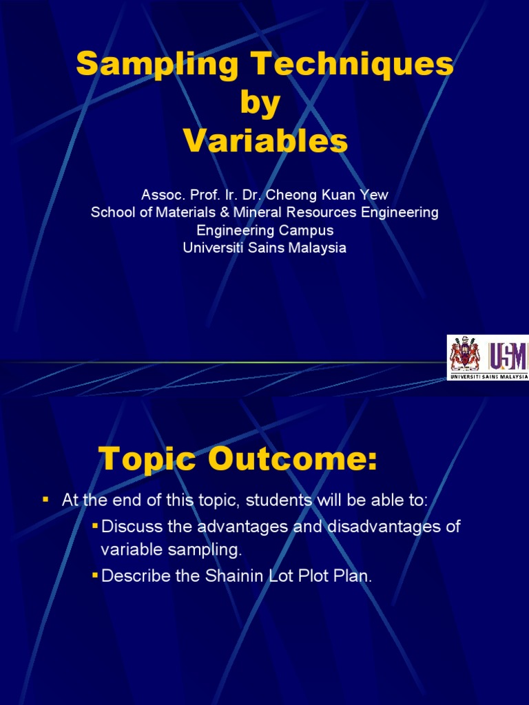 14 Variable Sampling Plan - Student | Download Free PDF | Statistics ...