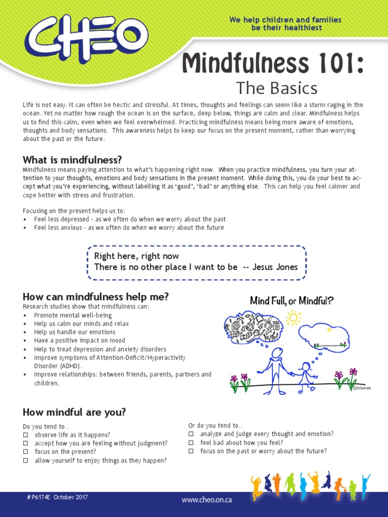 Mindfulness 101 | PDF | Mindfulness | Feeling
