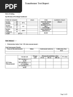General Sheath Test Procedure HV Cable | PDF | Direct Current | Switch