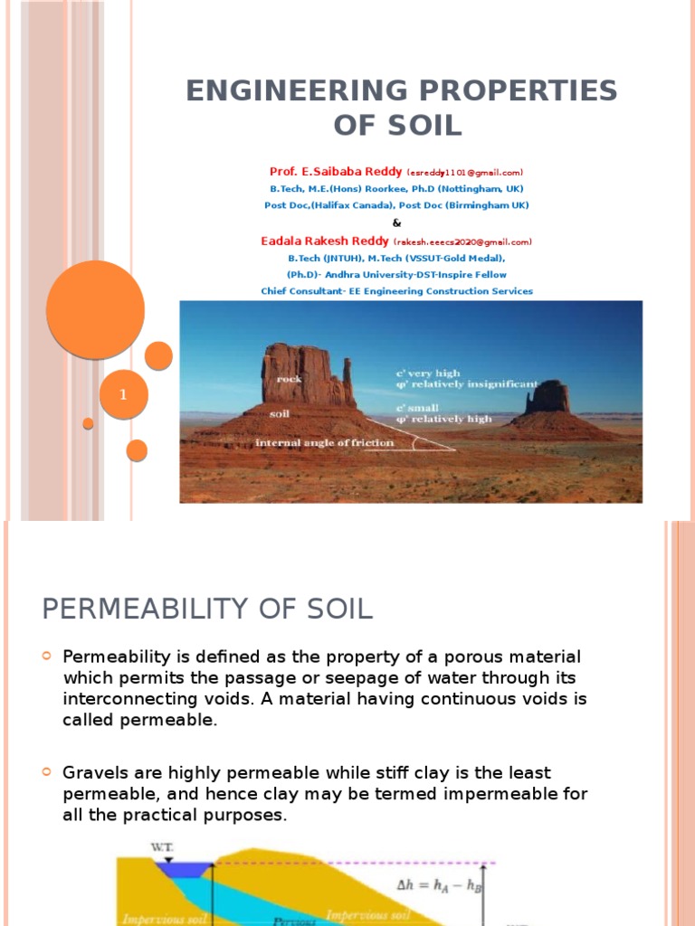 Engineering Properties of Soil | PDF | Porosity | Soil Mechanics