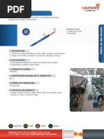 Tabla de Corrientes Adm para Cables en Mm2 | PDF