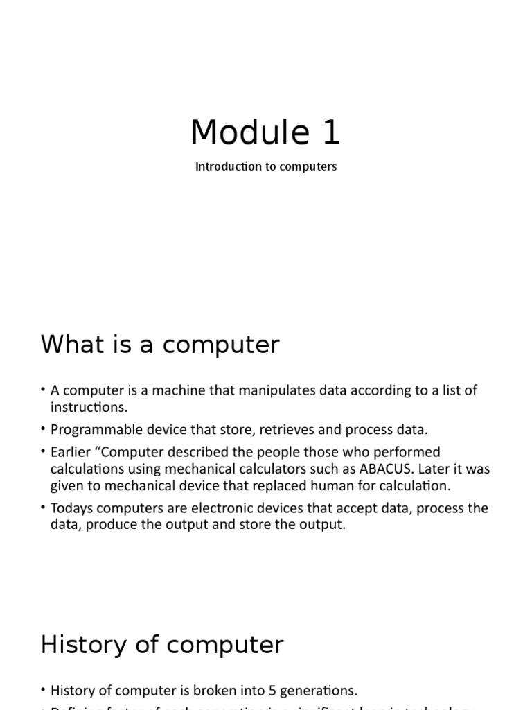 TM - Module 1 | PDF | Computer Network | Operating System