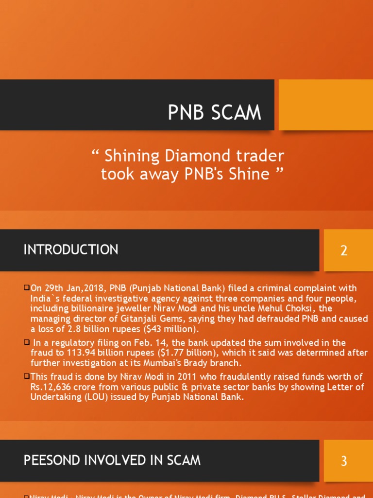 PNB Scam | PDF | Economy Of India | Banking