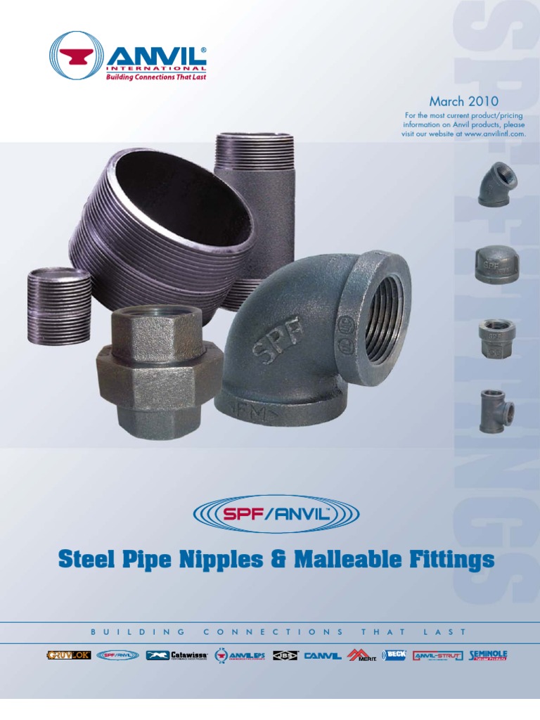 Anvil SPF Catalog | Pipe (Fluid Conveyance) | Galvanization