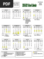 Chicago Public Schools 2019-2010 Calendar | PDF | Behavior Modification ...