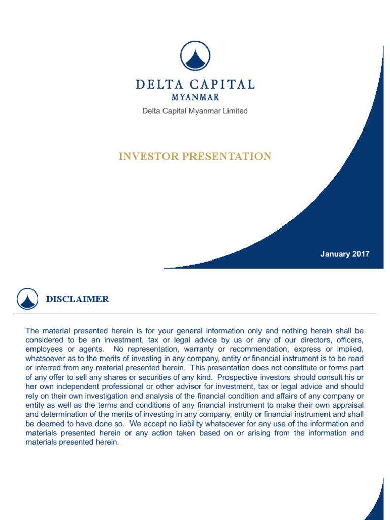 Delta Capital - Investor Presentation - 2017-01-16 - v3 | PDF ...
