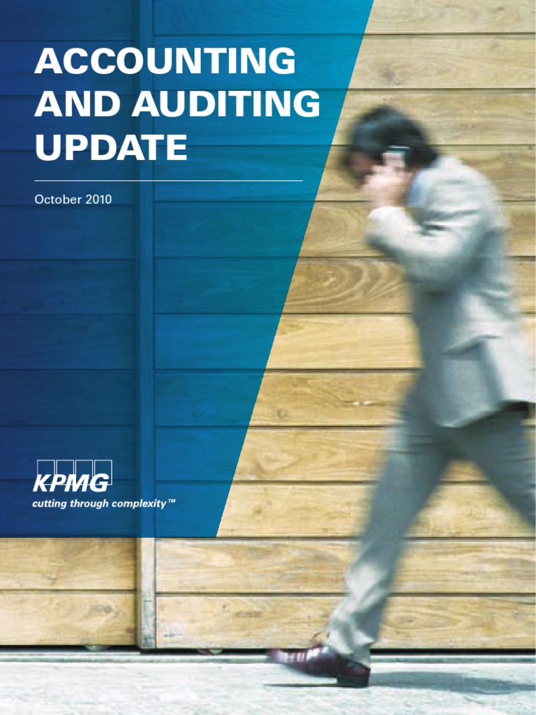 KPMG Accounting and Auditing Update October 2010 | PDF | International ...