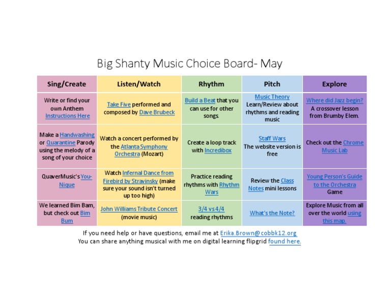 Music Activities and Resources Guide | PDF | Sound | Classical Music
