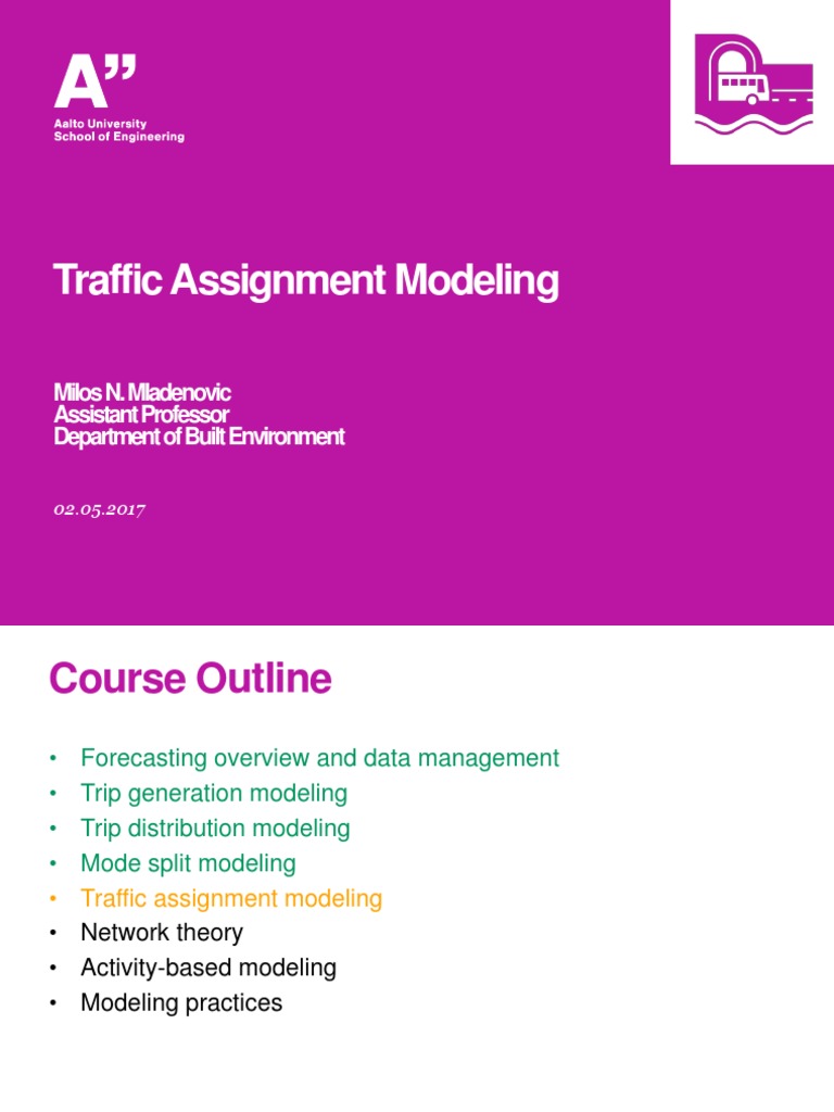 Traffic Assignment | Download Free PDF | Root Mean Square Deviation ...