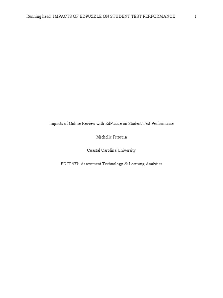 Action Research Paper | PDF | Classroom | Learning