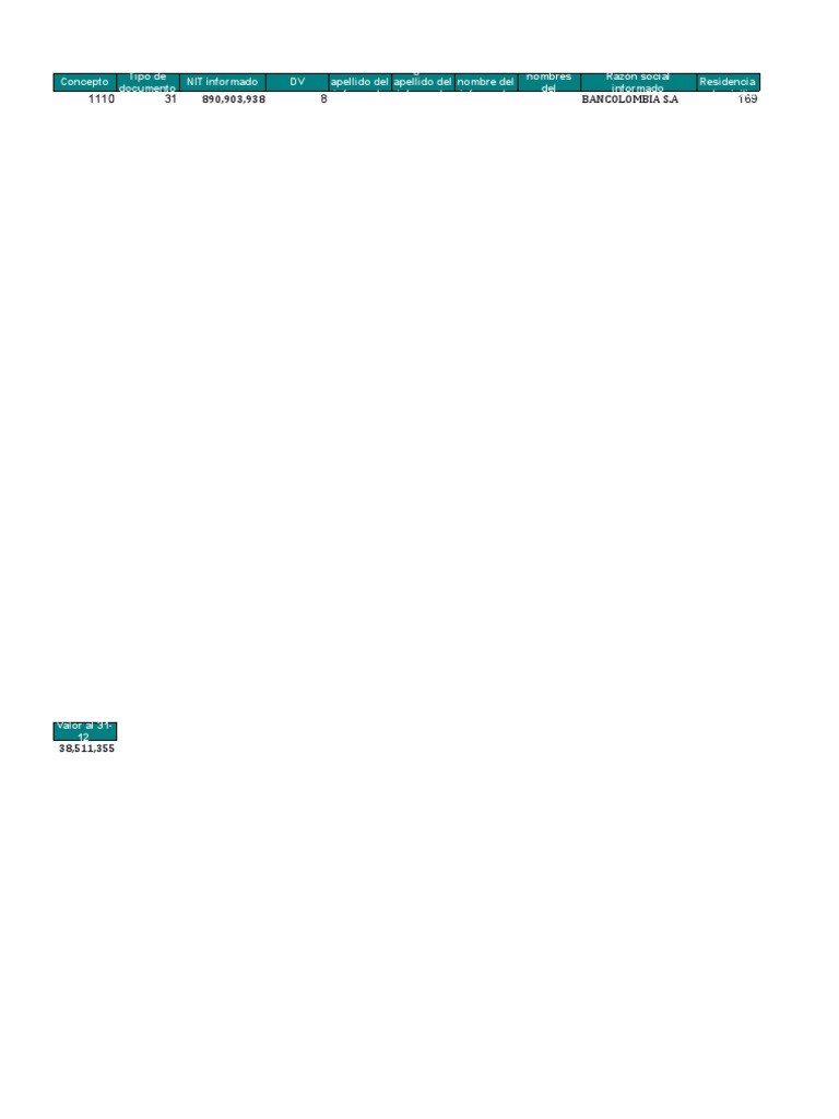 Formato 1012 | PDF