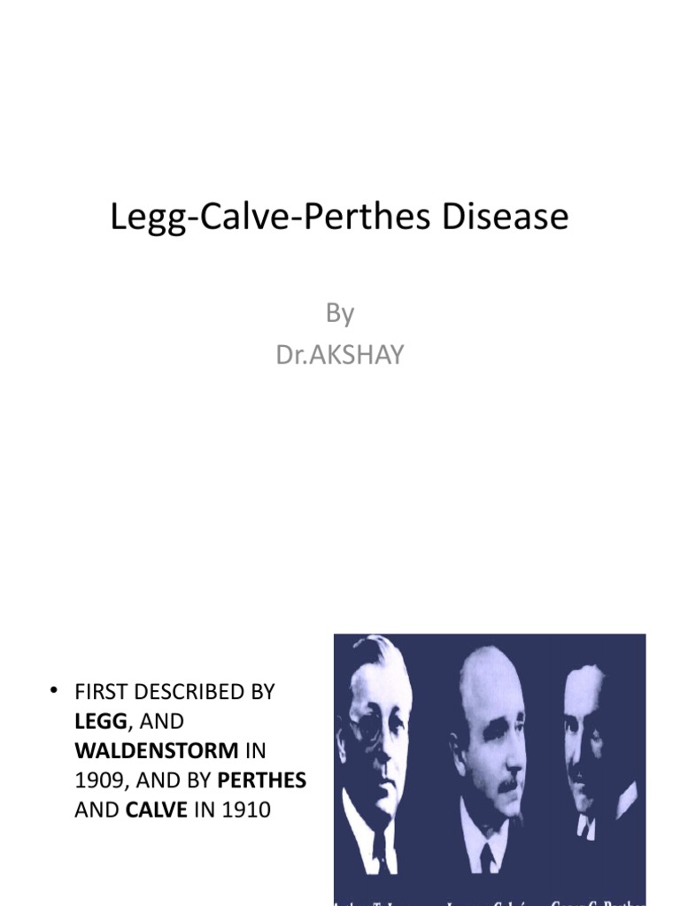 Legg Calve Perthes | PDF | Hip | Anatomical Terms Of Motion