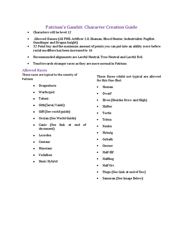 One Shot Guide (Patirum | PDF