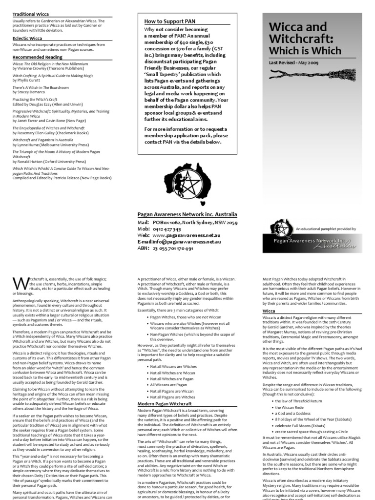 Wicca and Witchcraft | PDF | Wicca | Modern Paganism