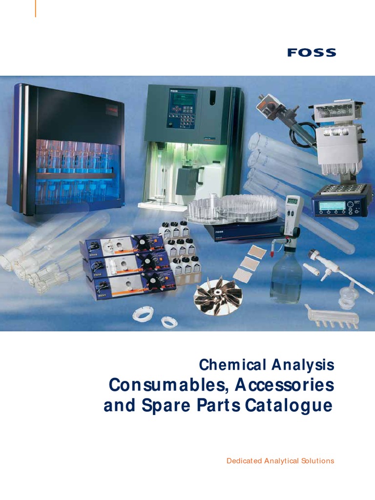 Consumables, Accessories and Spare Parts Catalogue: Chemical Analysis ...