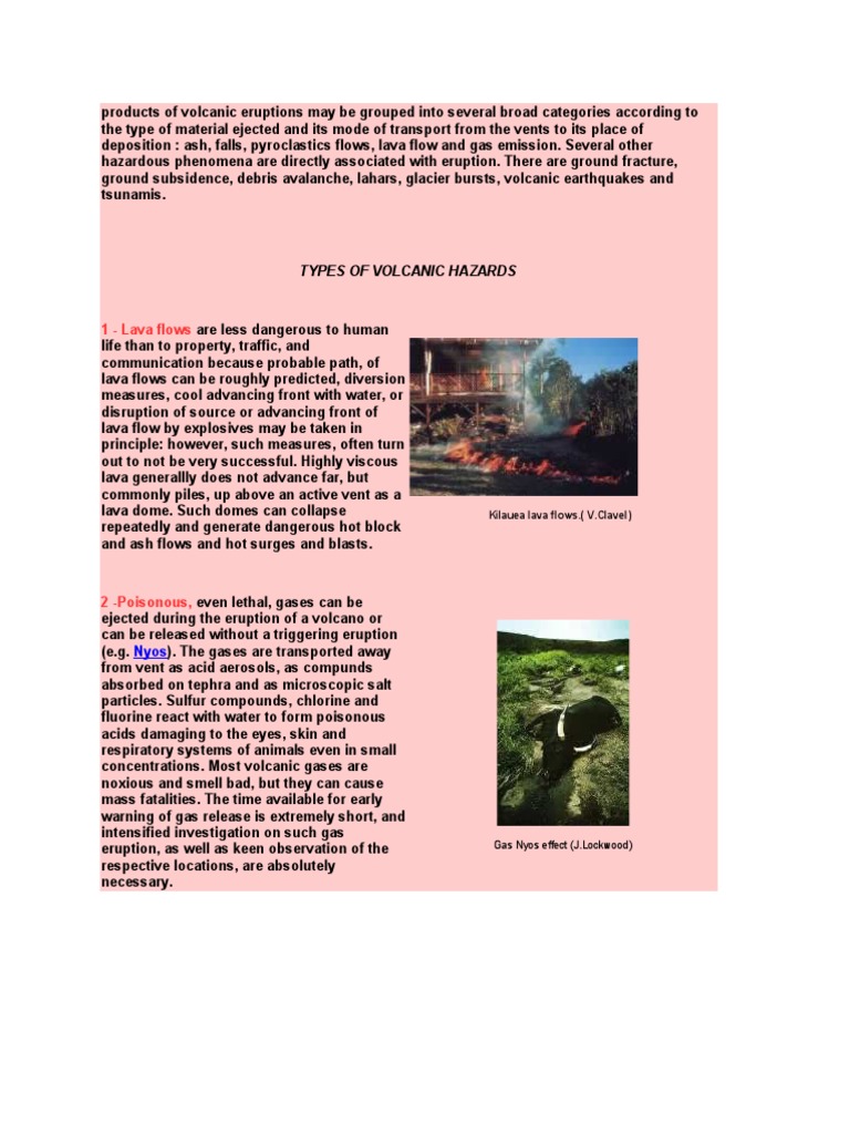 Mitigation Strategies For Volcanic Eruptions | Download Free PDF ...
