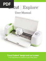 Cricut Explore Air 2 Cutting Machine User Manual - 240727 - 154950 | PDF | Computing | Computers