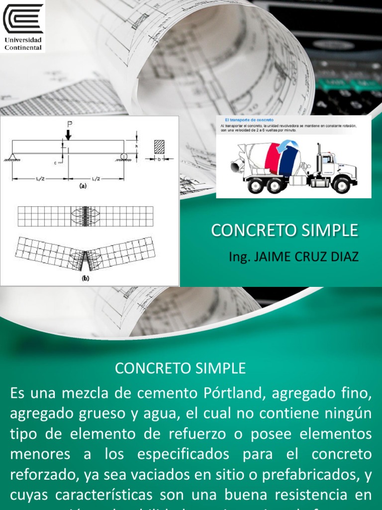 Uso y Aplicaciones del Concreto Simple | PDF | Fundación (Ingeniería ...