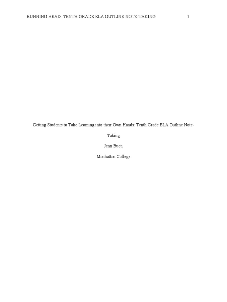 Action Research Final Draft | PDF | Lecture | Test (Assessment)