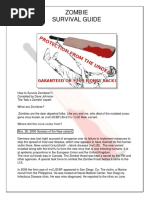 Zombieland Rules | PDF | Home & Garden | Self-Improvement