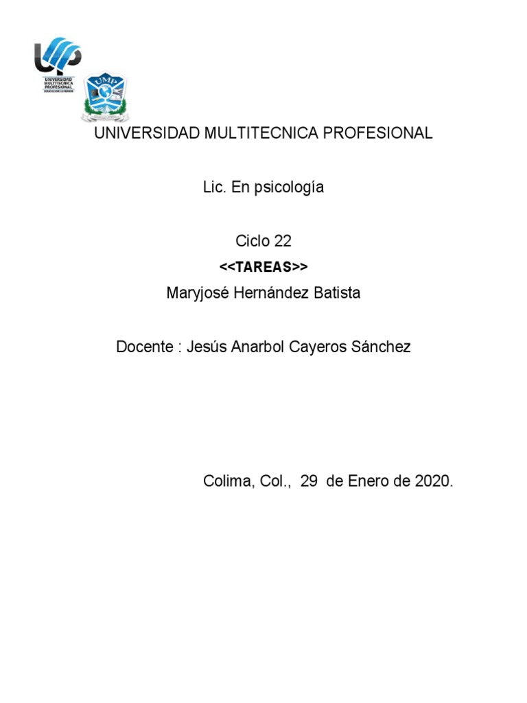 Análisis Psicológico de Personaje de Walt Disney Tarea | PDF ...