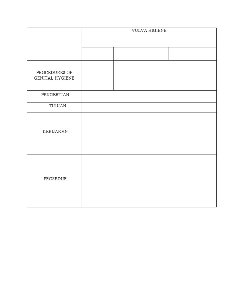 Sop Alur VCT | PDF
