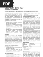 MasterGlenium SKY 8233 v1 PDF | PDF | Concrete | Chemistry