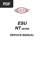 ZEUS-400 Electrosurgical Unit Manual | PDF | Sterilization ...