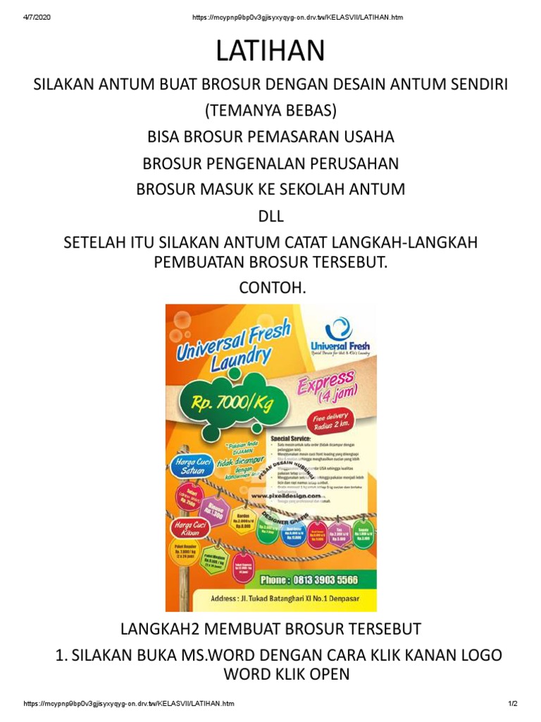 Tgs Brosur Tik Pdf