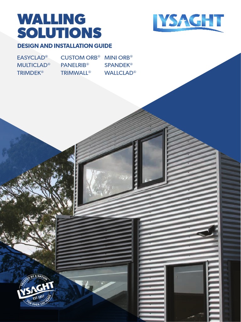 Walling Solutions: Design and Installation Guide | PDF | Screw | Strength Of Materials