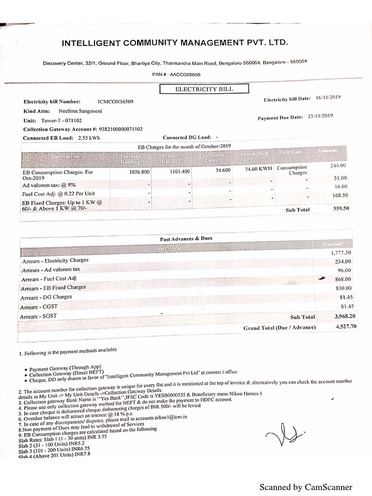 Elec Bill PDF | PDF
