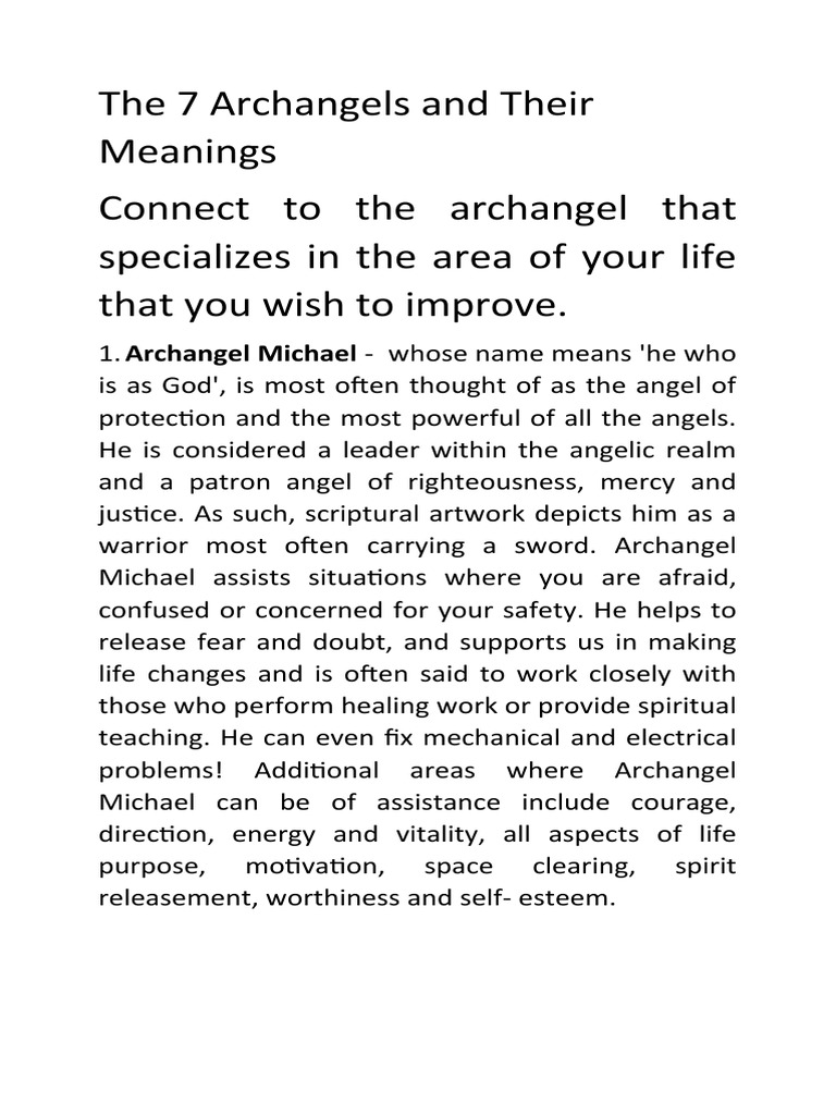 7 Archangels