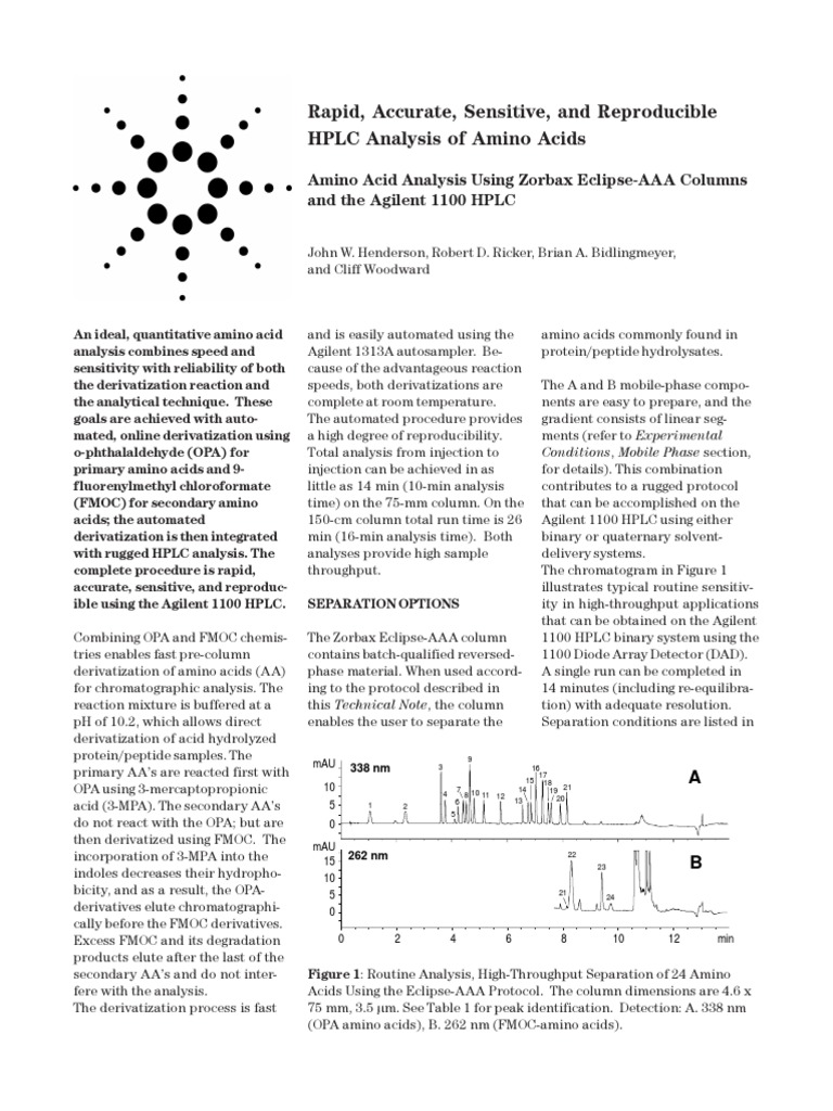 6 Rapid, Accurate, Sensitive-Agilent | PDF | High Performance Liquid ...