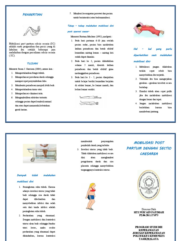 Leaflet Mobilisasi | PDF