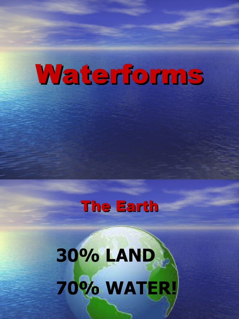 Waterforms Presentation | PDF